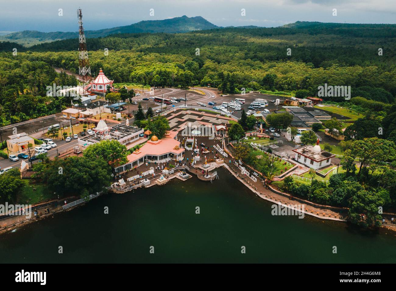 Crater lake grand bassin hi-res stock photography and images - Alamy