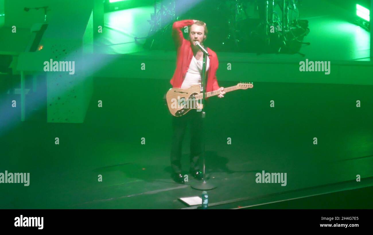 Los Angeles, California, USA 27th October 2021 Musician/singer Finneas ...