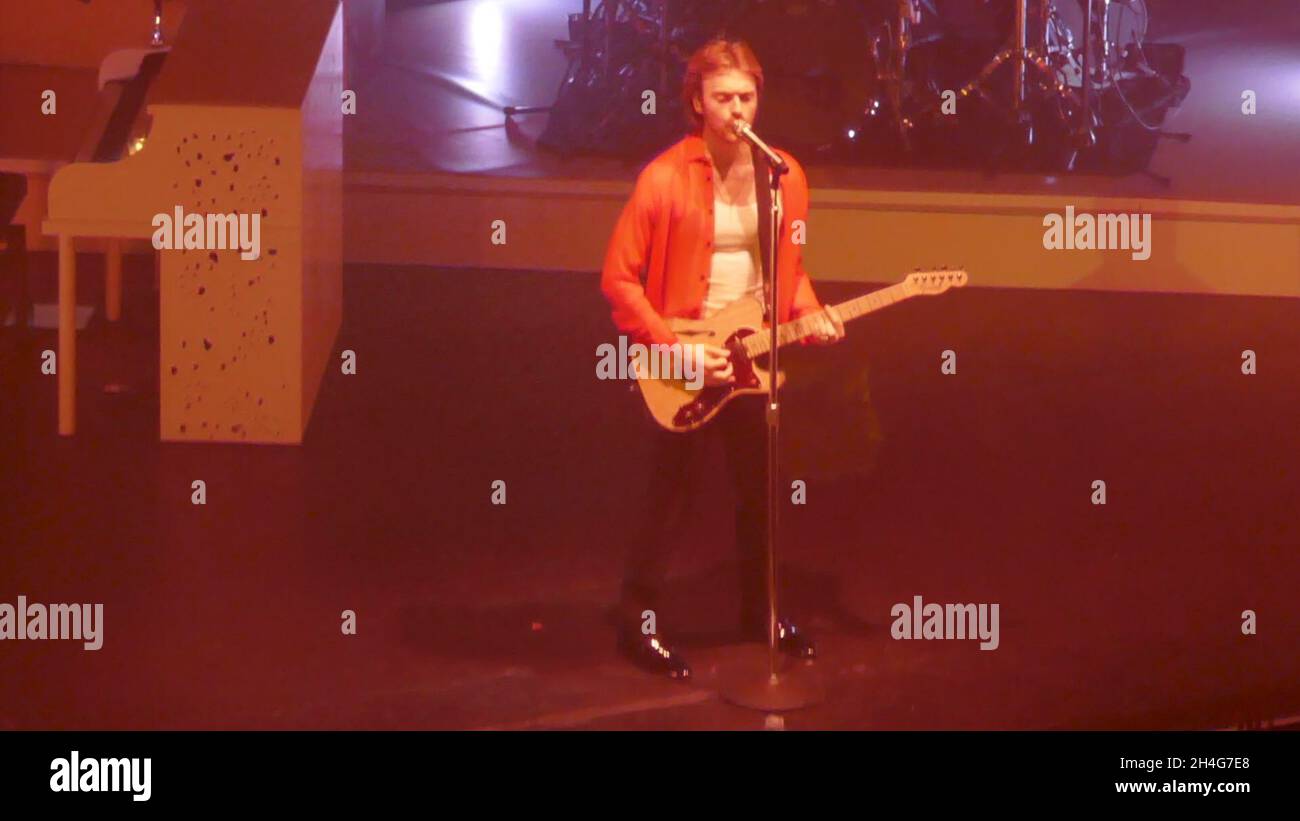 Los Angeles, California, USA 27th October 2021 Musician/singer Finneas ...