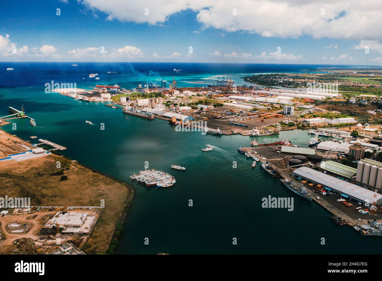 Port louis main harbor hi-res stock photography and images - Alamy