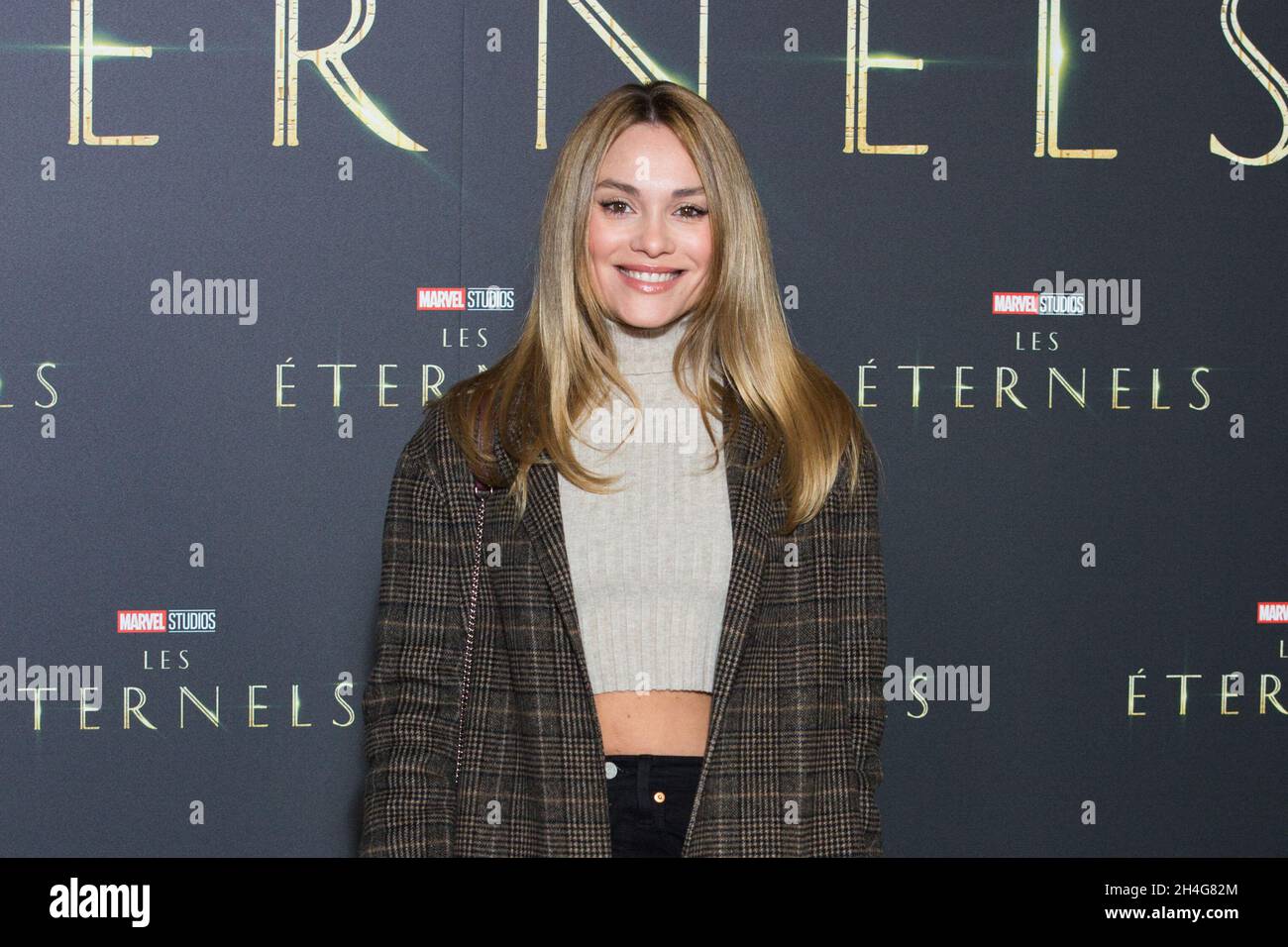 Paris, France. November 02, 2021, Joy Esther attend the 'Les Eternels ...