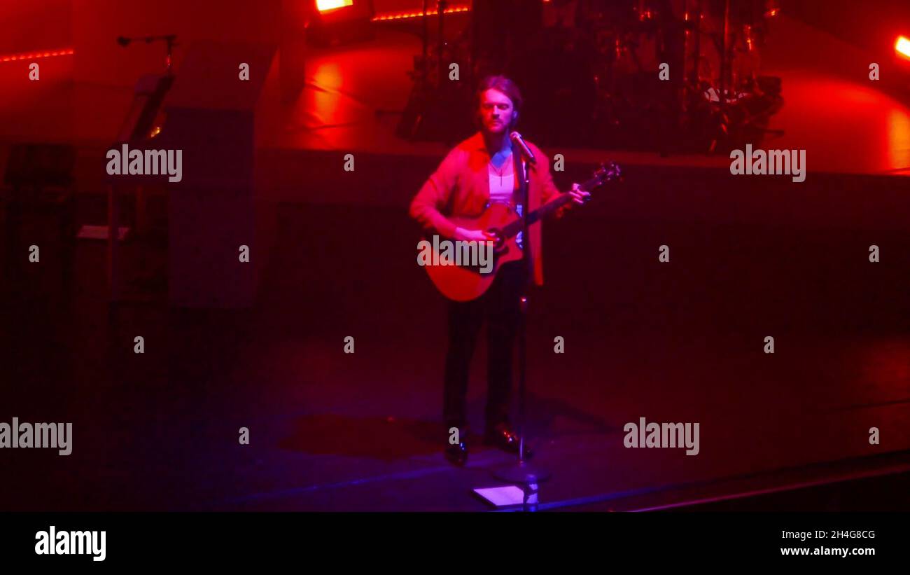 Los Angeles, California, USA 27th October 2021 Musician/singer Finneas ...