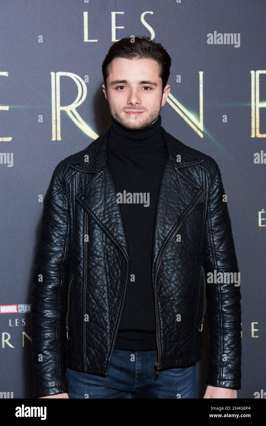 Paris, France. November 02, 2021, Samuel Texier attend the 'Les ...