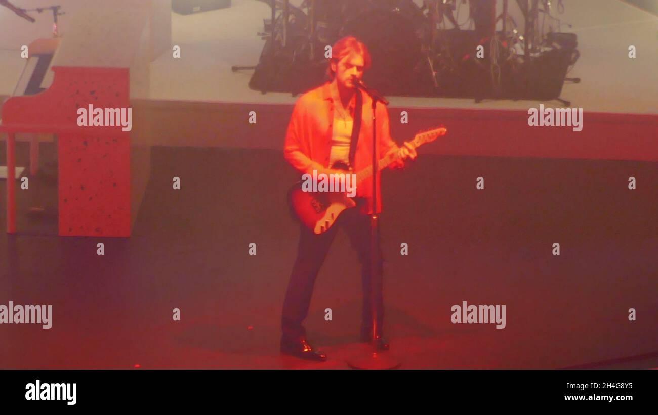 Los Angeles, California, USA 27th October 2021 Musician/singer Finneas ...