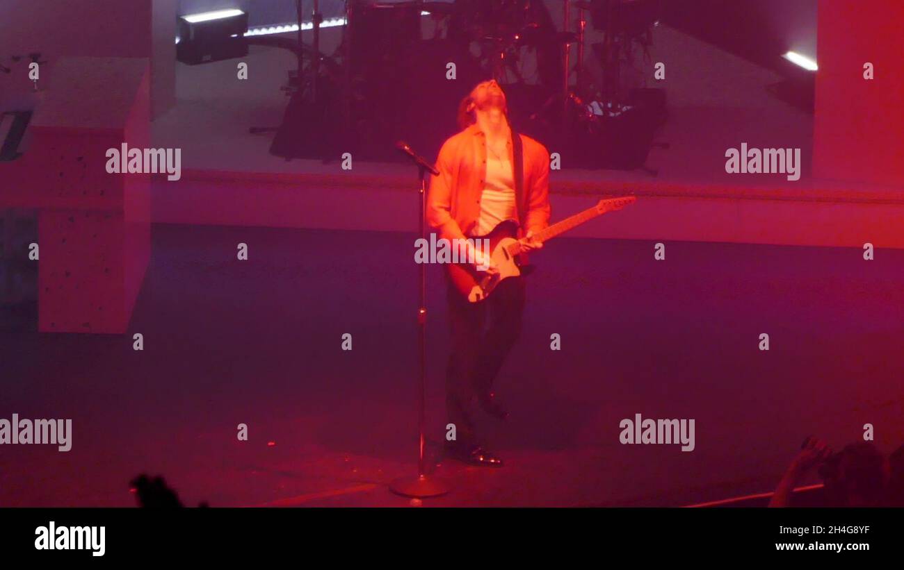 Los Angeles, California, USA 27th October 2021 Musician/singer Finneas ...