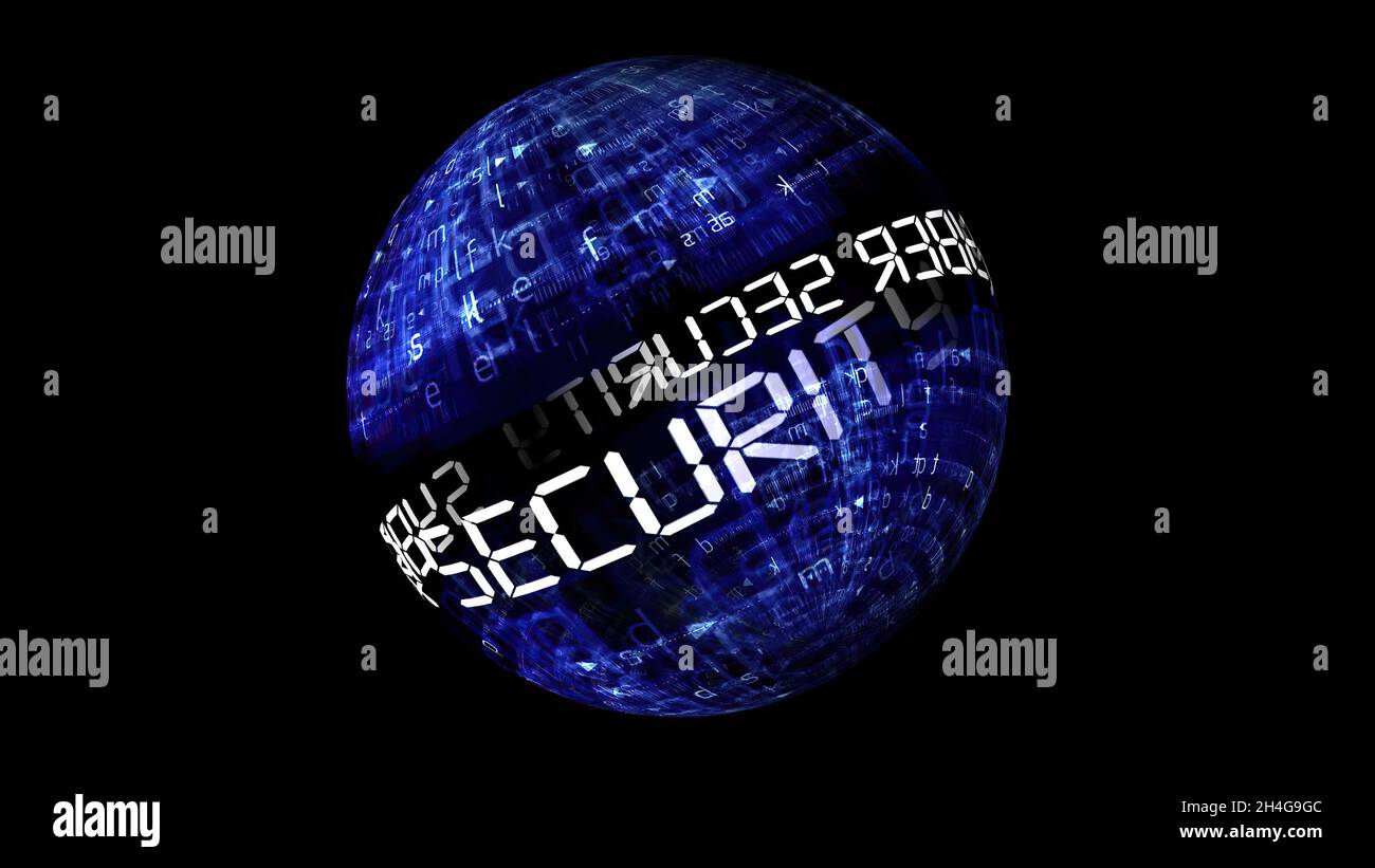 Cyber protect security sphere digital hi-res stock photography and ...