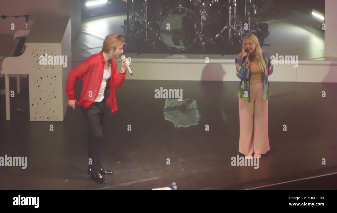 Los Angeles, California, USA 27th October 2021 Musician/singer Finneas ...