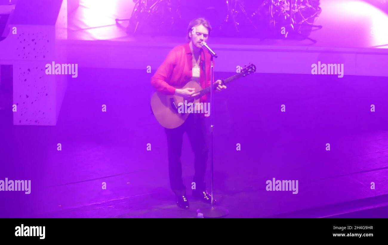 Los Angeles, California, USA 27th October 2021 Musician/singer Finneas ...