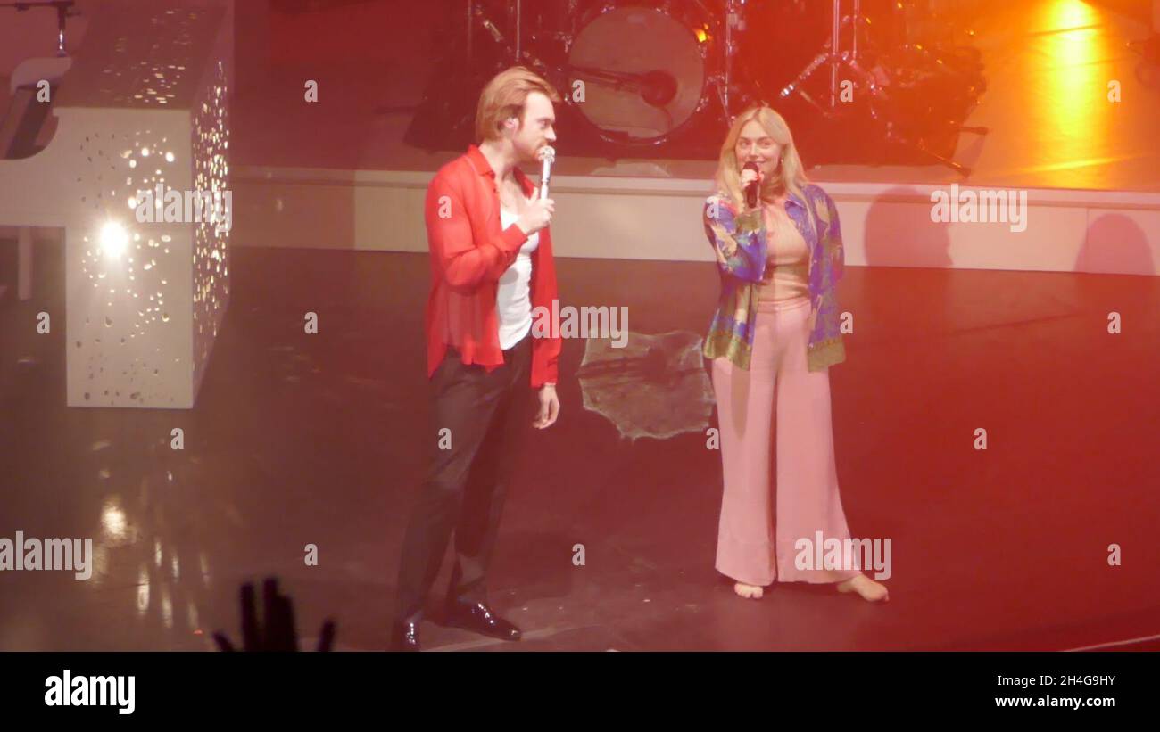 Los Angeles, California, USA 27th October 2021 Musician/singer Finneas ...