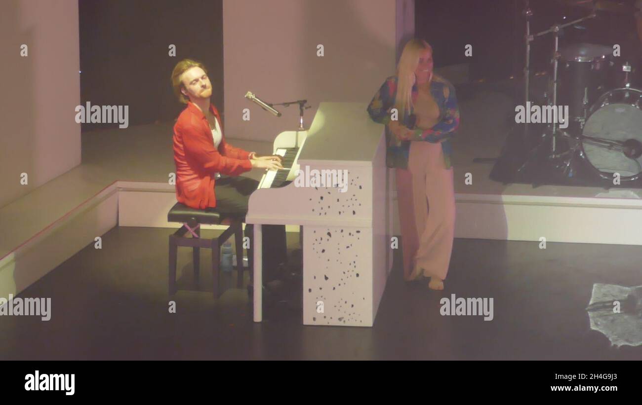 Los Angeles, California, USA 27th October 2021 Musician/singer Finneas ...