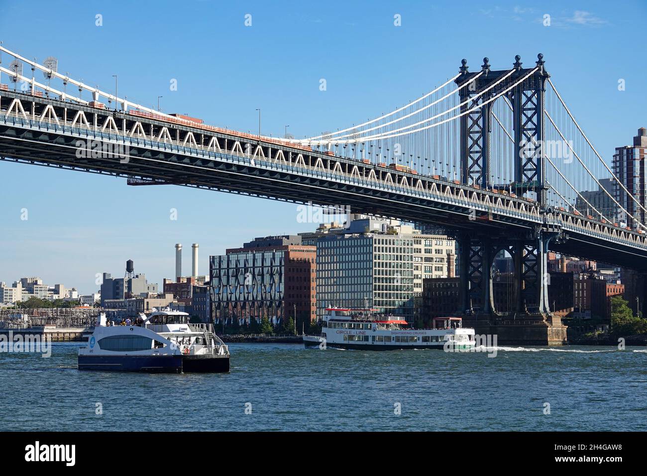 There are multiple options for moving around the waterways of New York ...