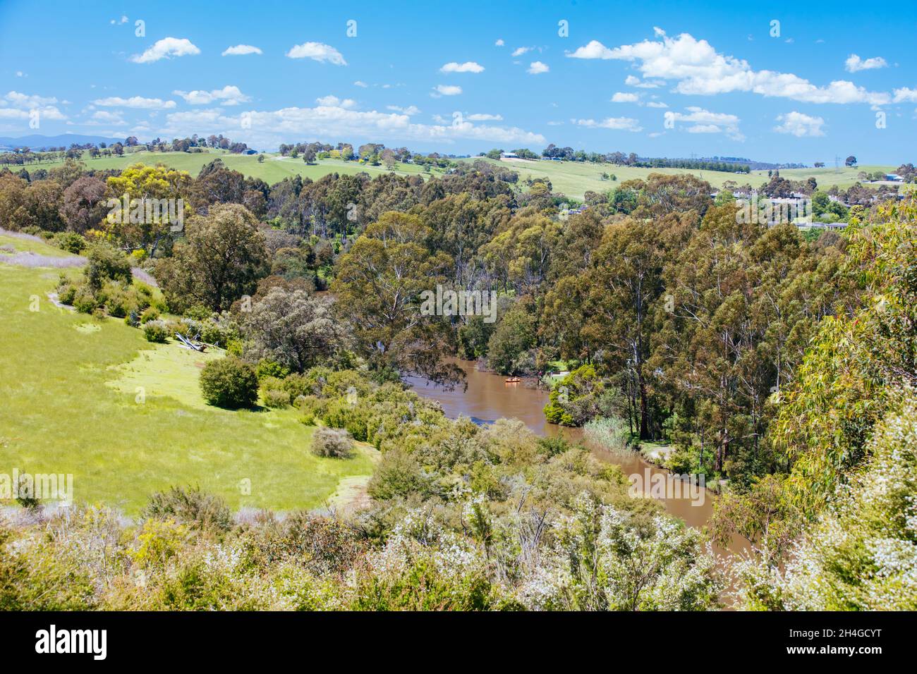 Mount Lofty Circuit Walk in Melbourne Australia Stock Photo - Alamy