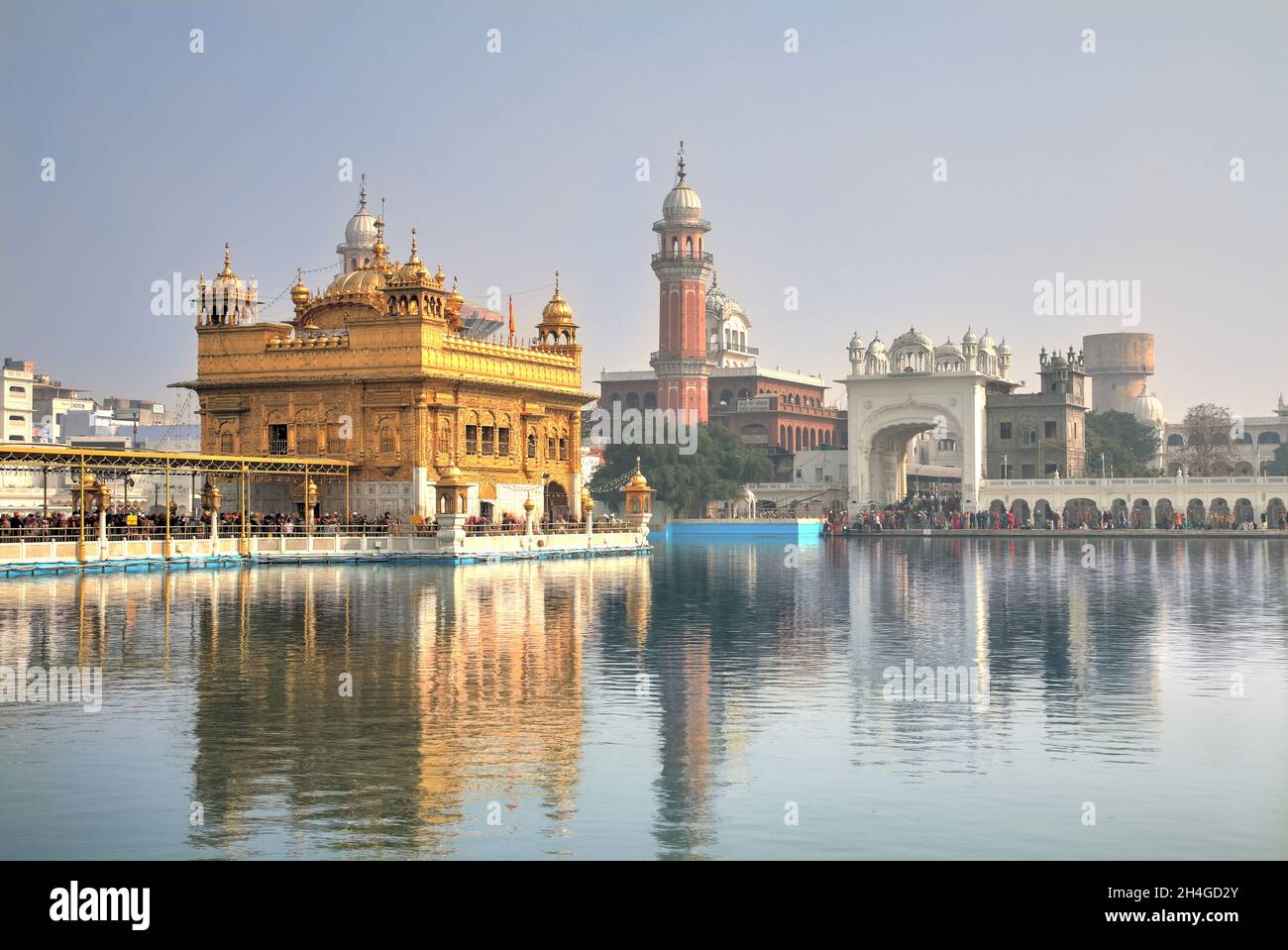 Golden Temple with Ramgarhia Bunga Stock Photo - Alamy