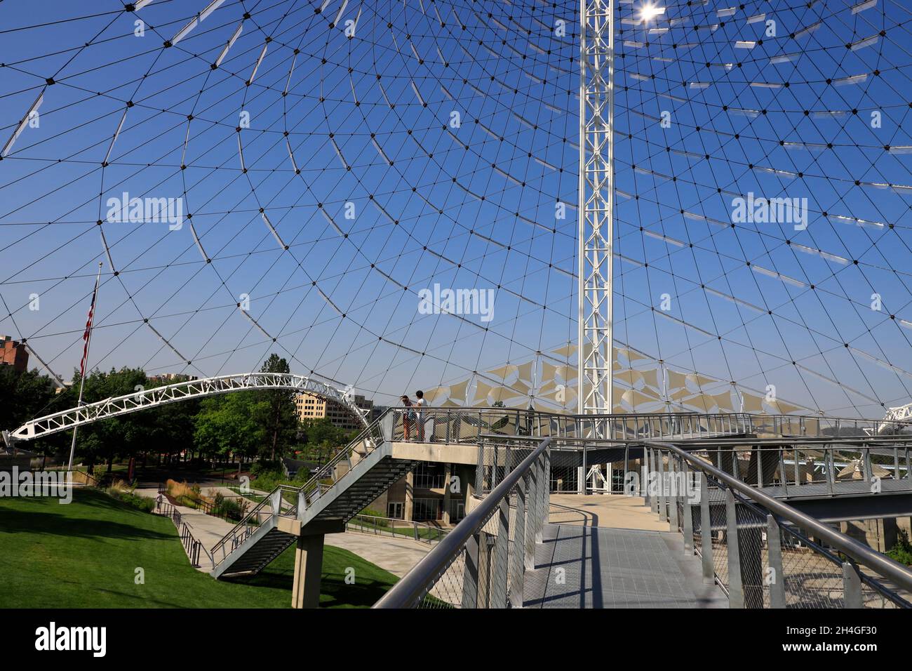 The Pavilion in Riverfront Park.Spokane.Washington.USA Stock Photo - Alamy