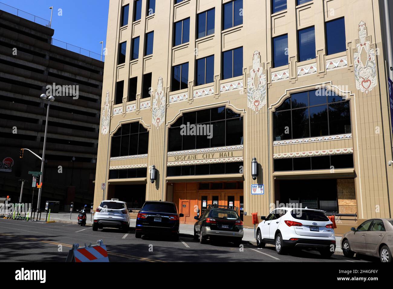Spokane city hall hi-res stock photography and images - Alamy