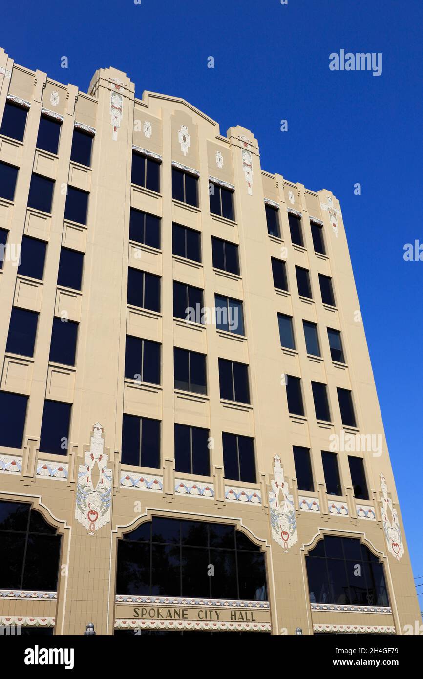 Spokane city hall hi-res stock photography and images - Alamy