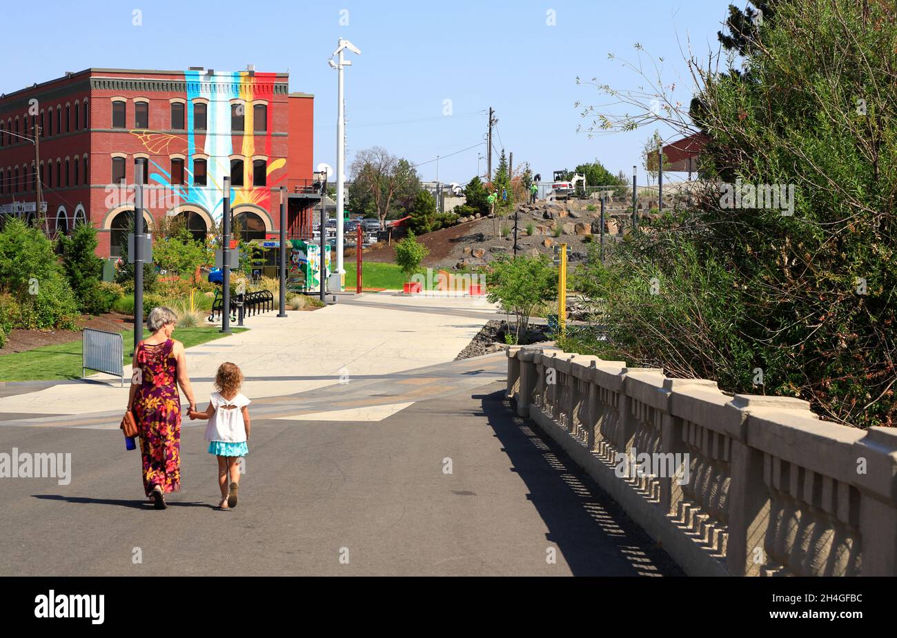 Spokane river trail hi-res stock photography and images - Alamy