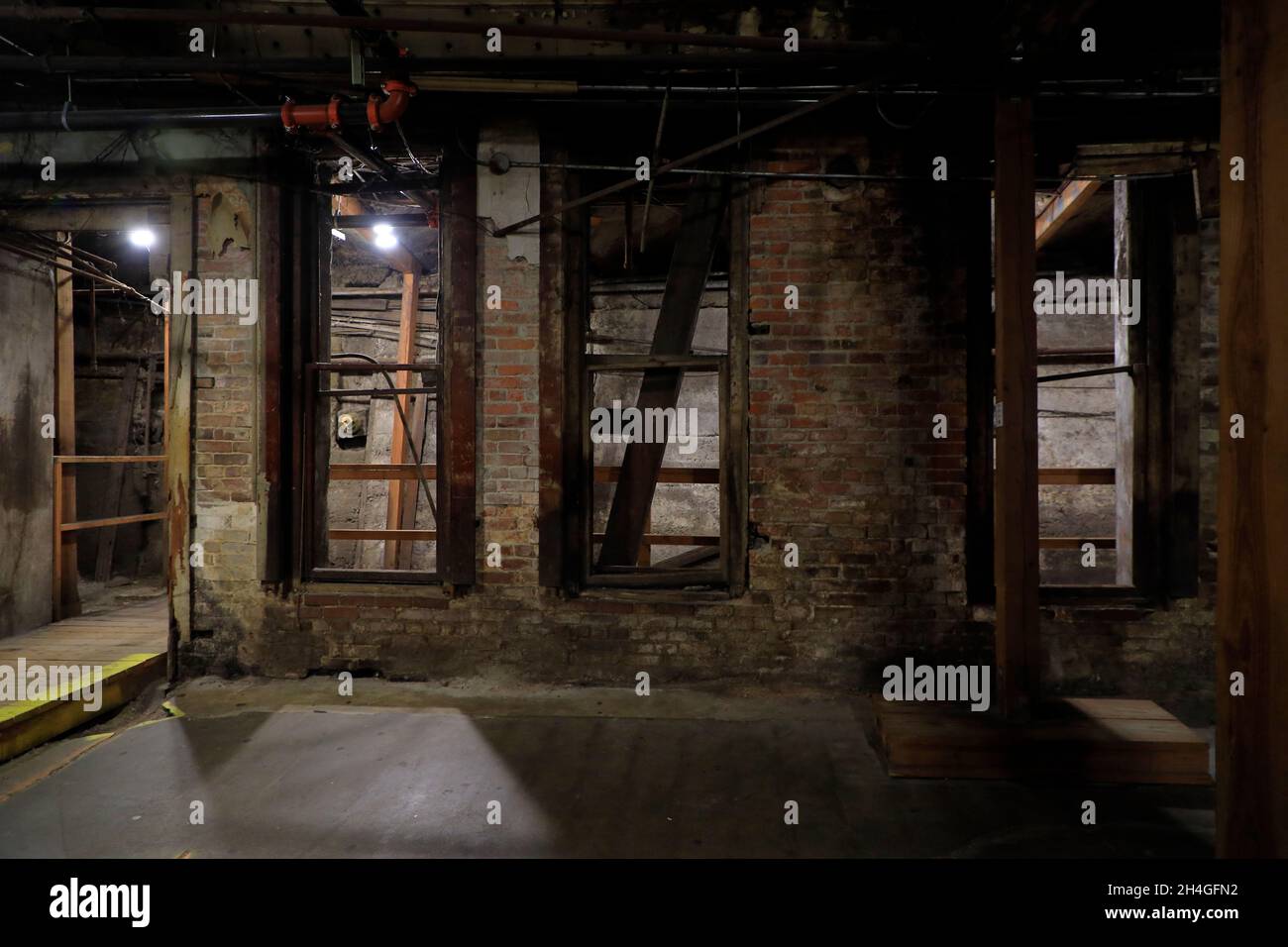 Seattle Underground a network of underground passageways and basements ...