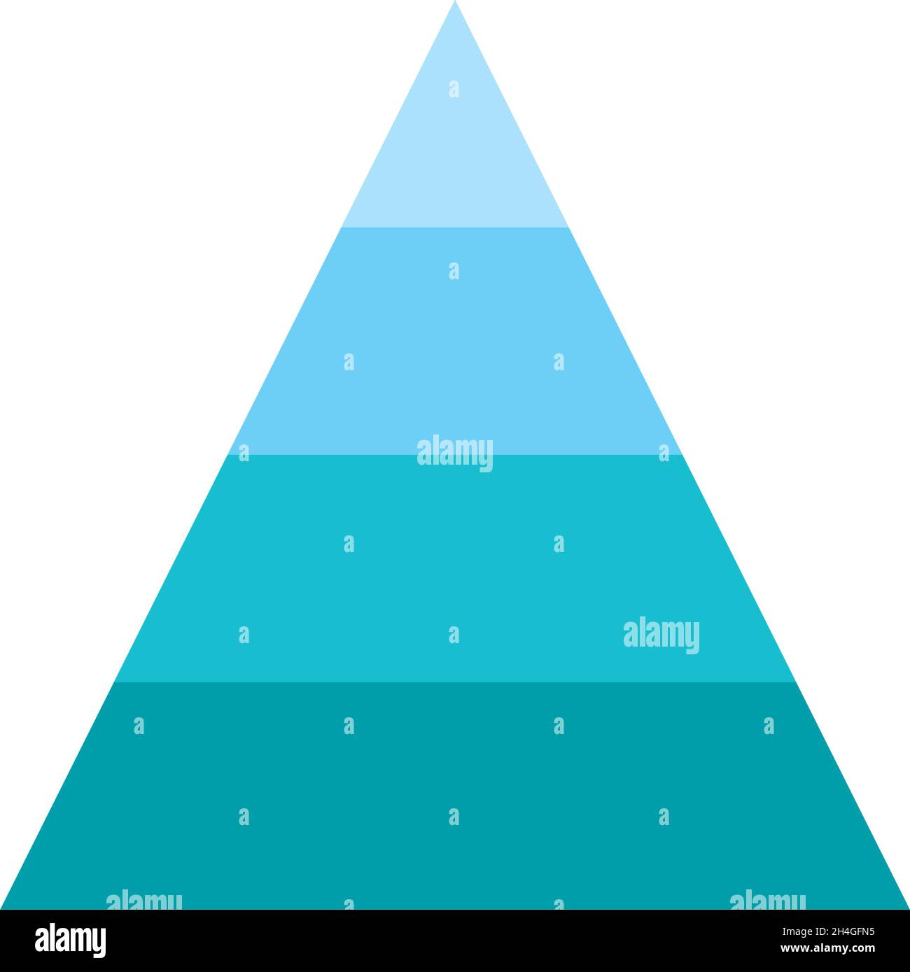 pyramid chart on white background Stock Vector Image & Art - Alamy