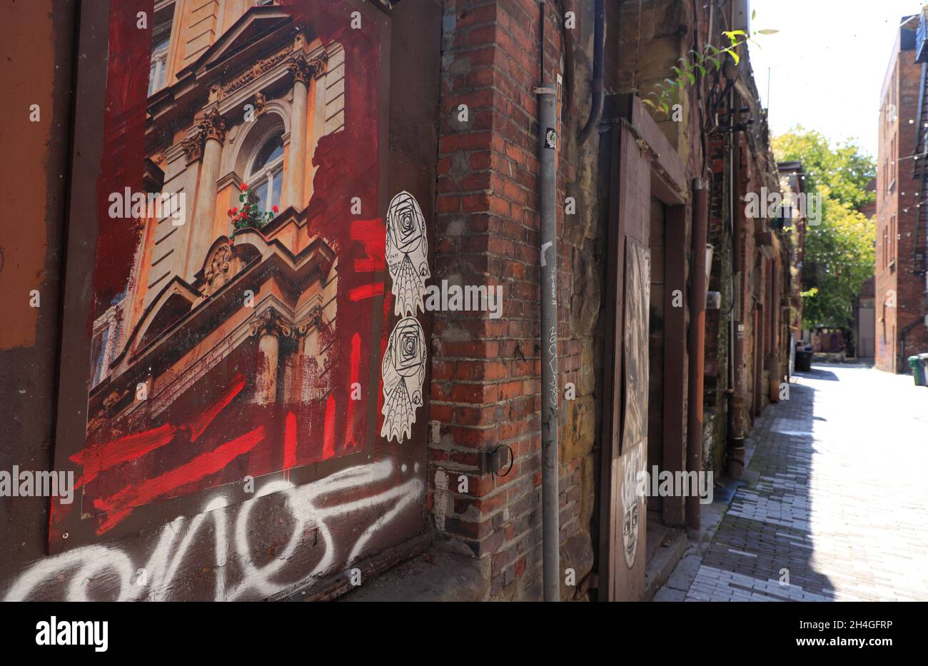 Seattle downtown alleyway hi-res stock photography and images - Alamy