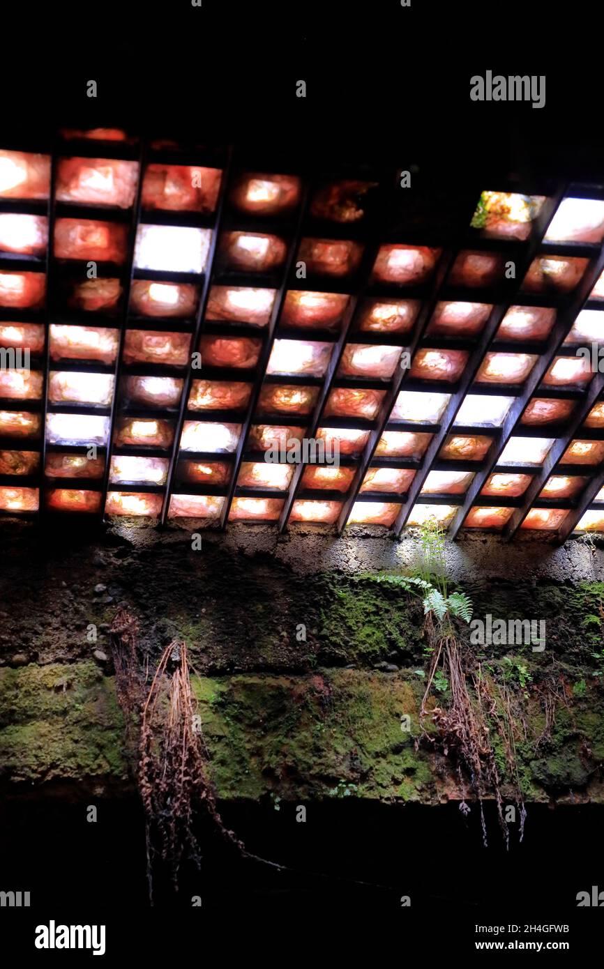 Glass skylights of Underground Seattle, a network of underground ...