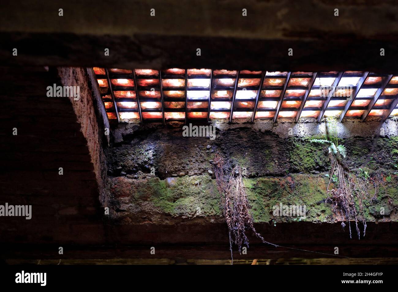 Glass skylights of Underground Seattle, a network of underground ...