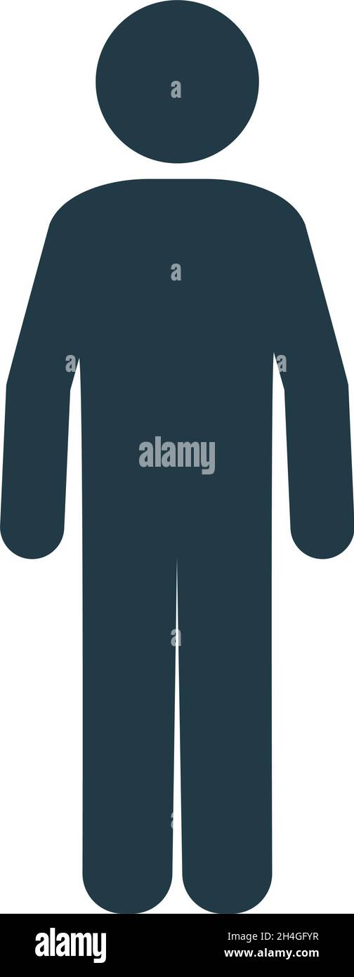 pictogram man standing on white background Stock Vector Image & Art - Alamy