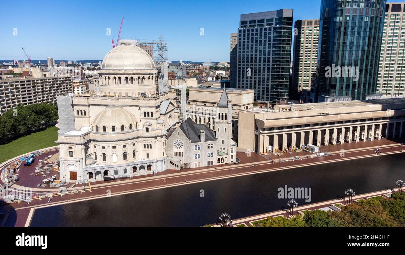 Christian Science Plaza, Boston, Massachusetts, USA Stock Photo - Alamy