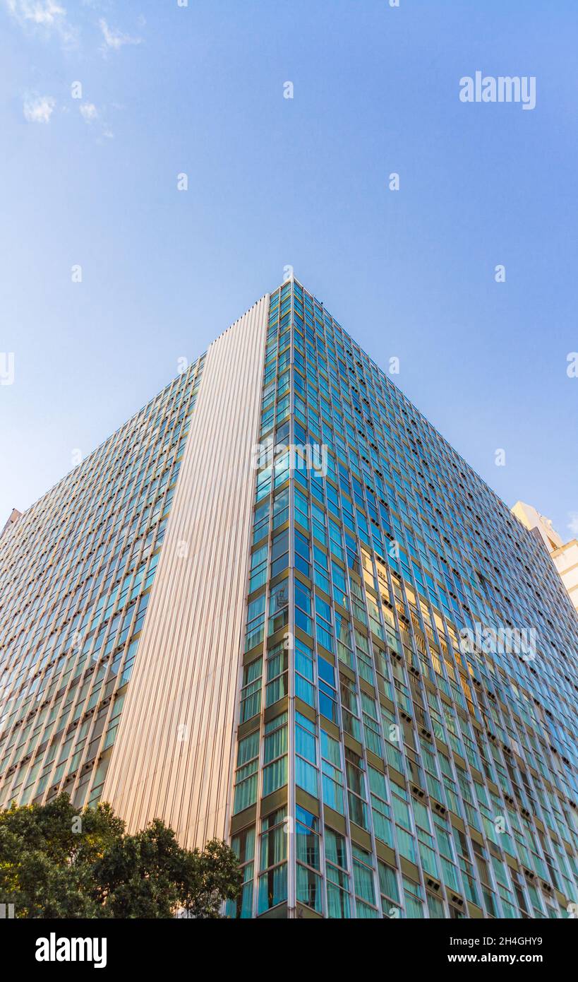 Bank glass building in Belo Horizonte, Brazil Stock Photo - Alamy