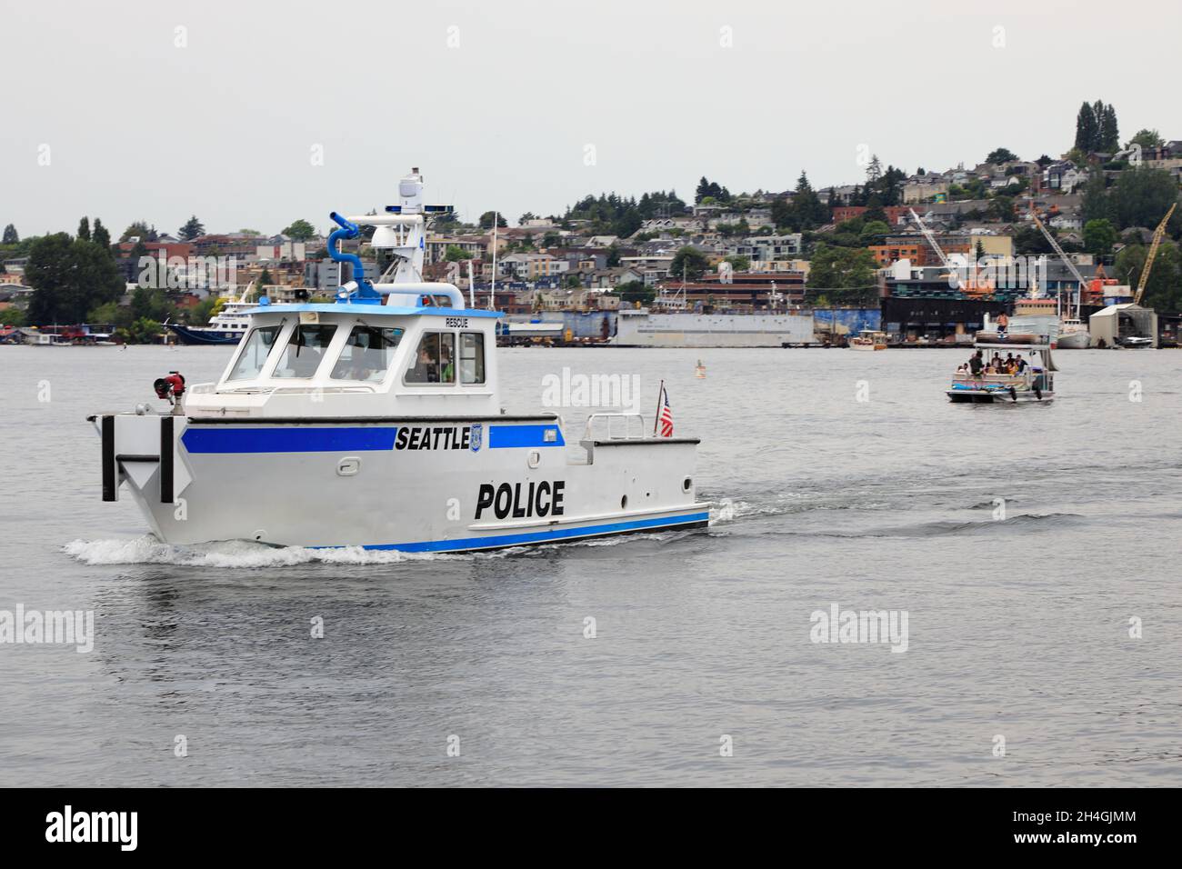 Washington police boat hi-res stock photography and images - Alamy