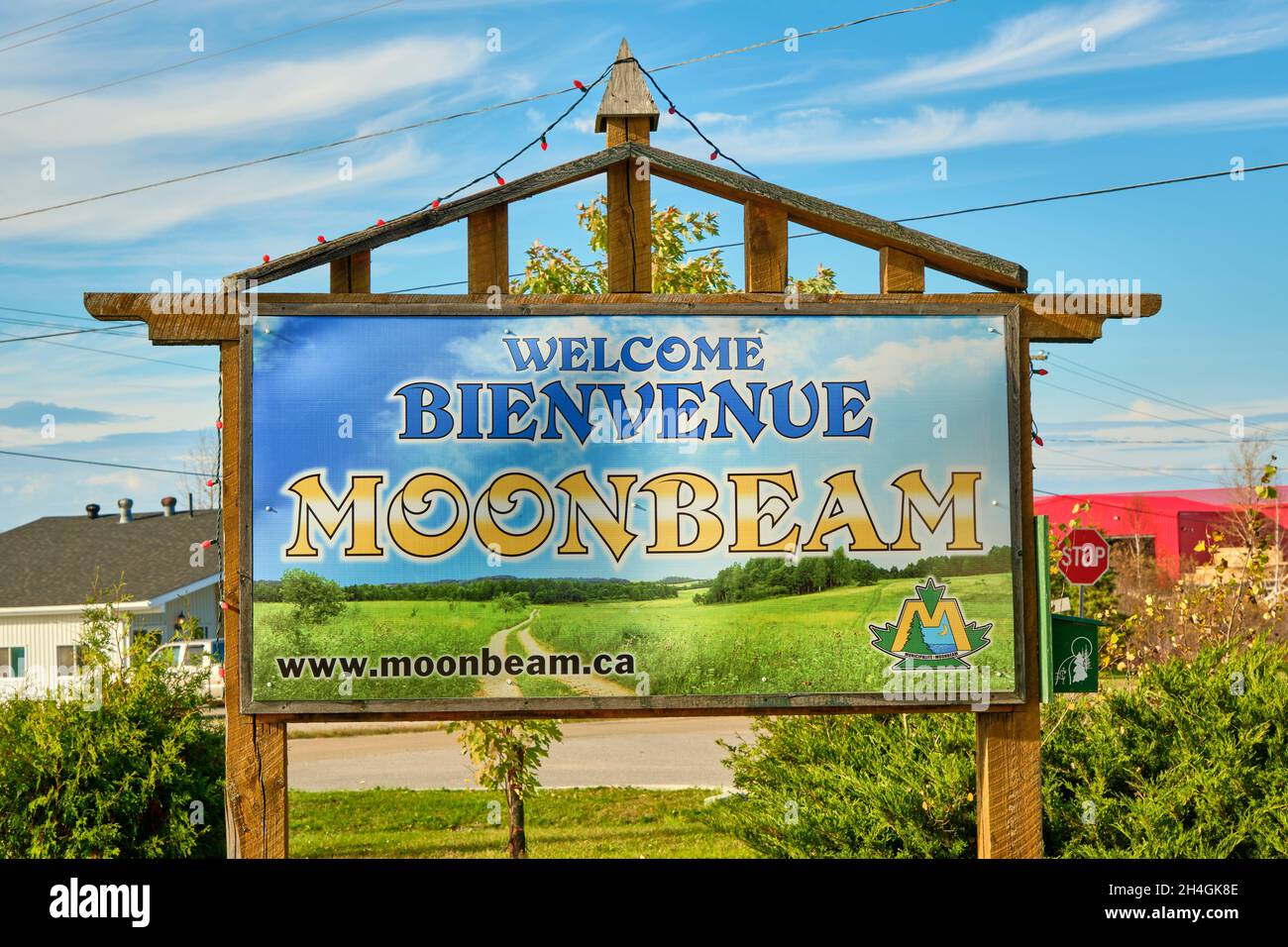 Welcome to ontario sign hi-res stock photography and images - Alamy