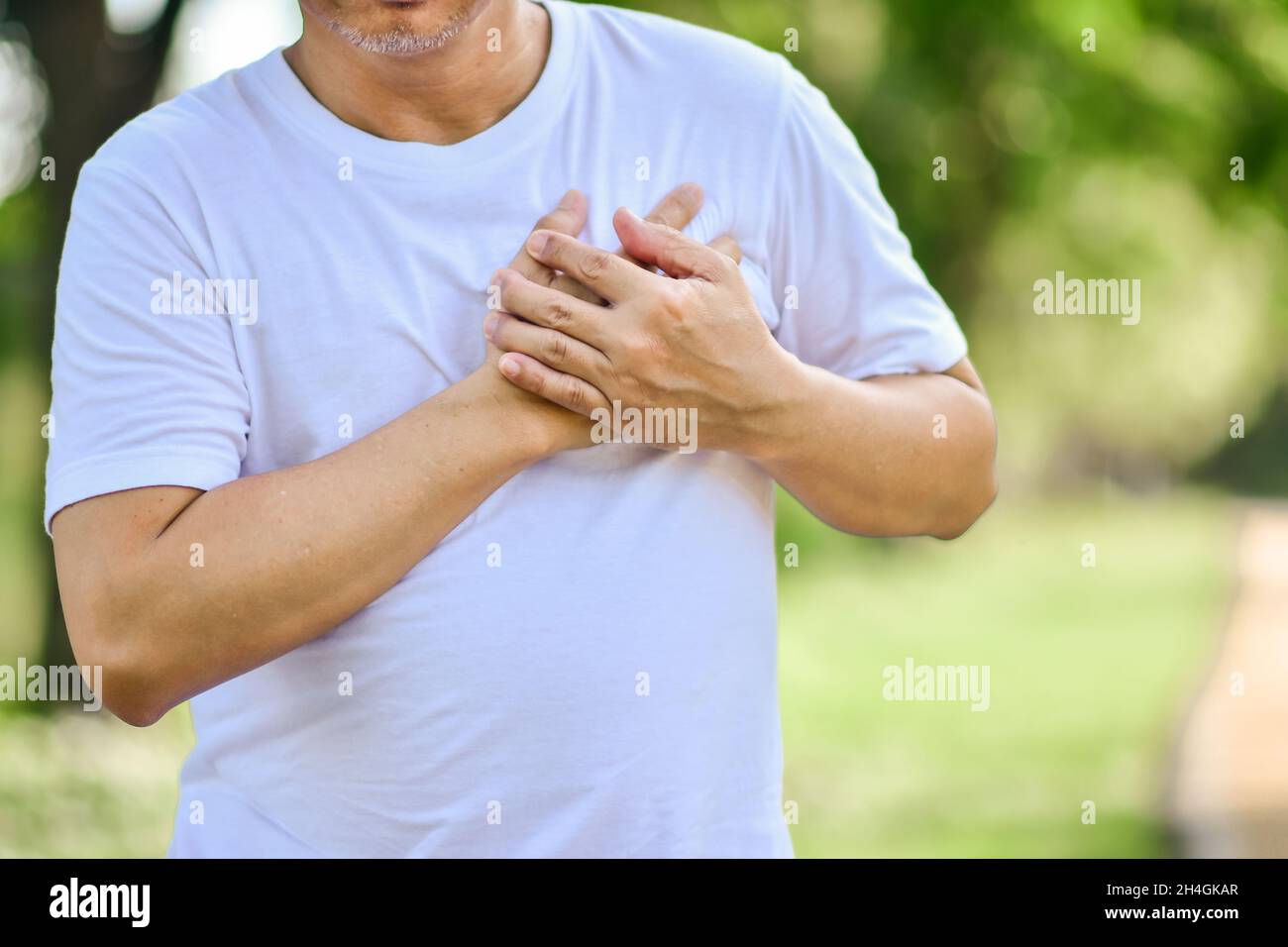 Running heart attack hi-res stock photography and images - Alamy