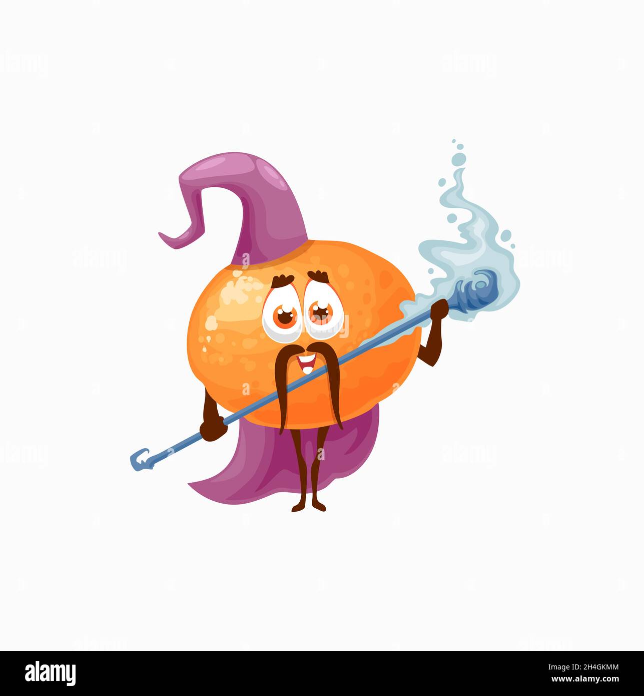 Tangerine kawaii cartoon smiling Stock Vector Images - Alamy