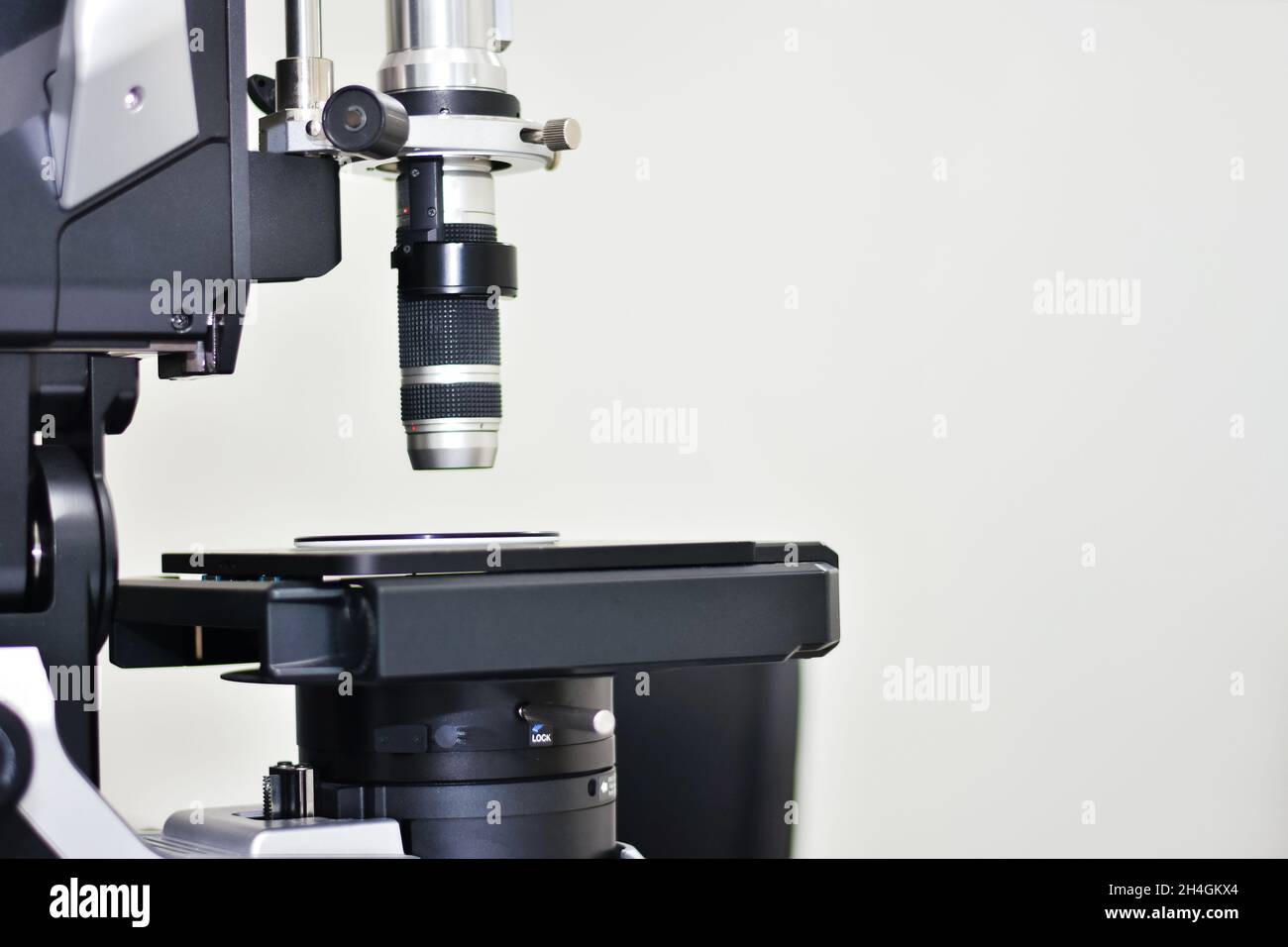 Microscope for research and development in industrial factory ...