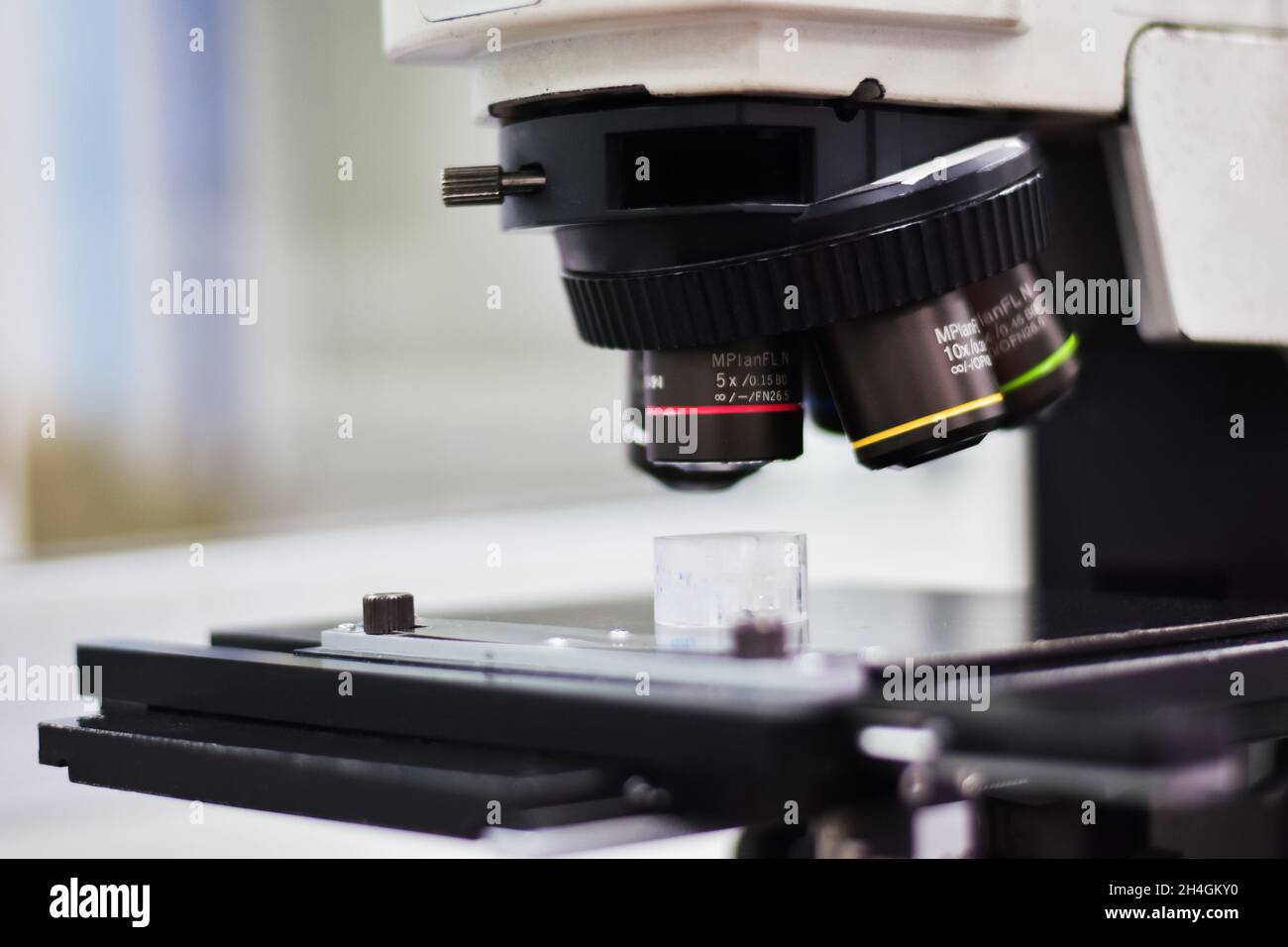 Microscope for research and development in industrial factory ...