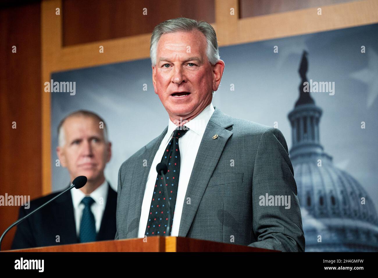 Washington, United States. 02nd Nov, 2021. U.S. Senator Tommy ...