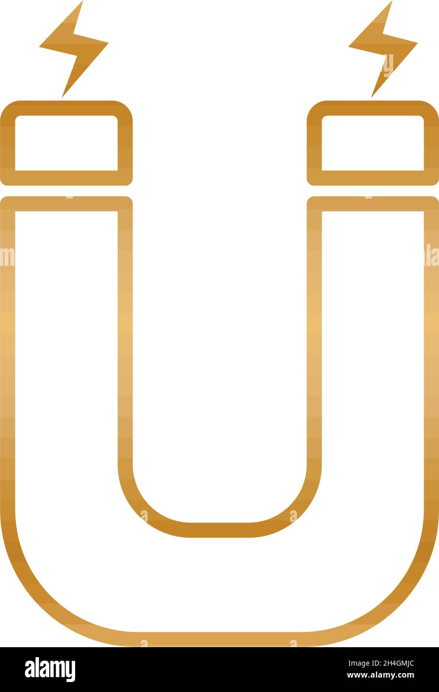 Magnetic field magnetism Stock Vector Images - Alamy