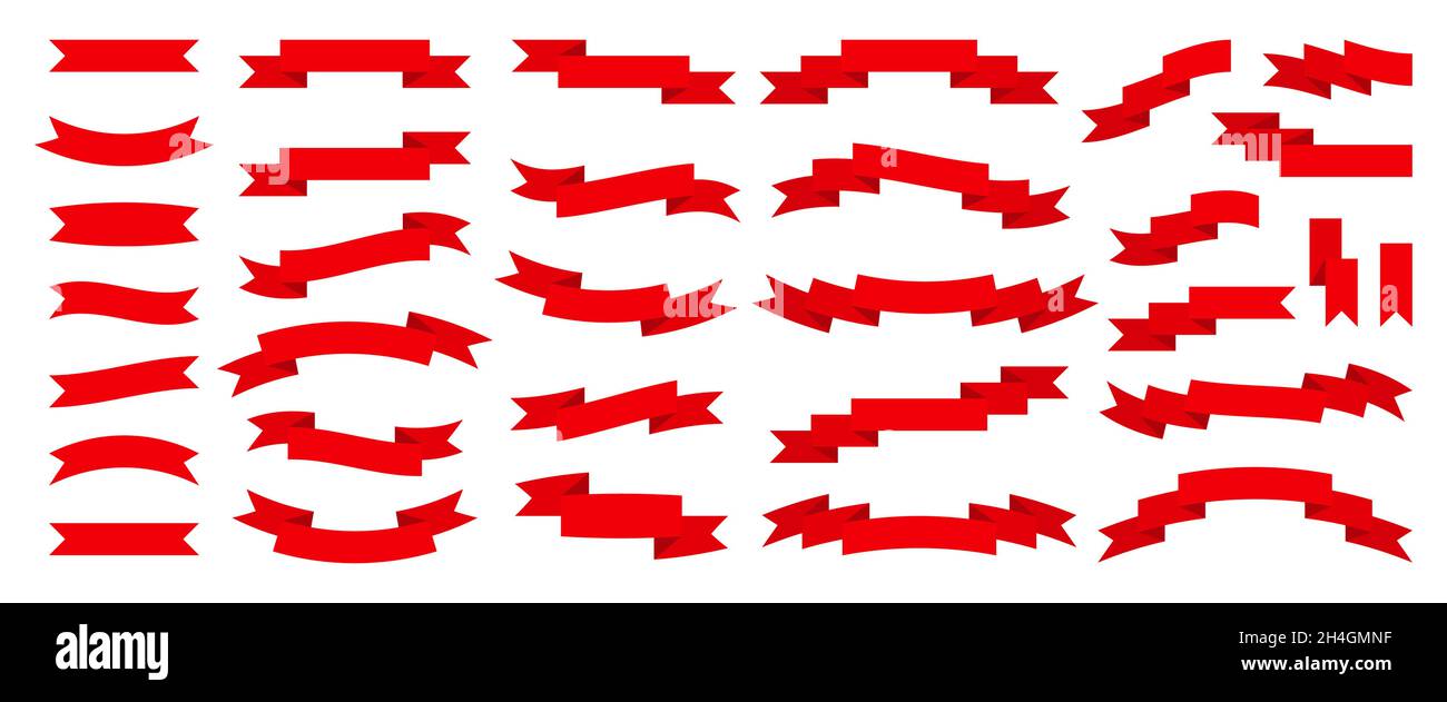 Red white heraldic banner hi-res stock photography and images - Alamy