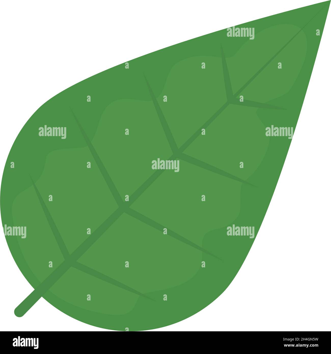 round leaf icon on white backgorund Stock Vector Image & Art - Alamy