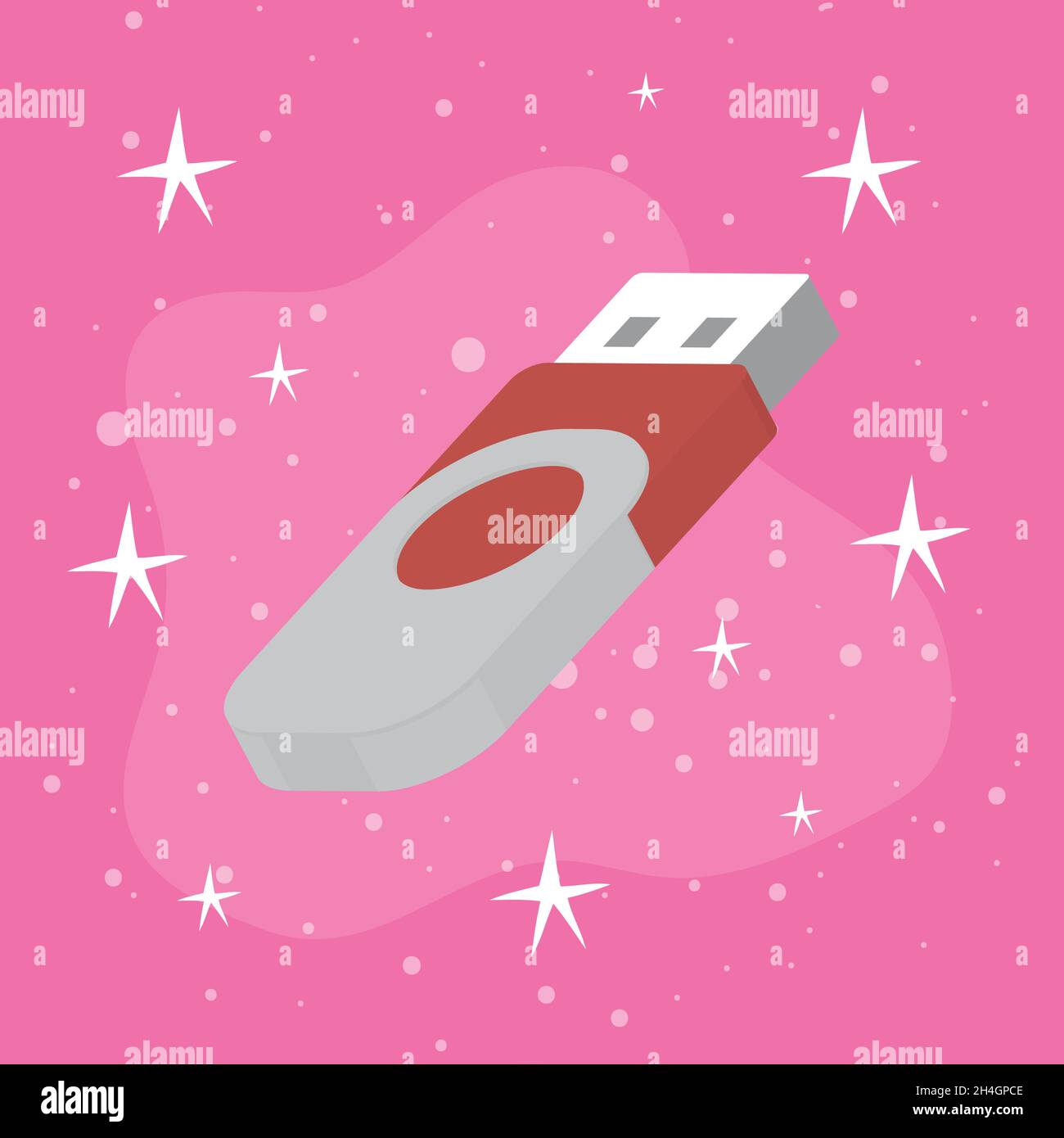 nice usb memory with sparks Stock Vector Image & Art - Alamy