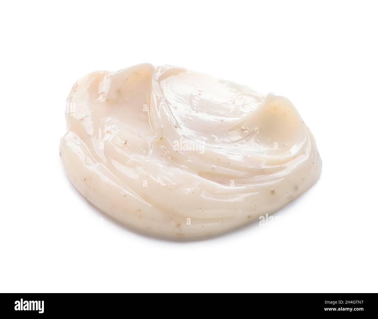 Fresh lard on white background Stock Photo - Alamy
