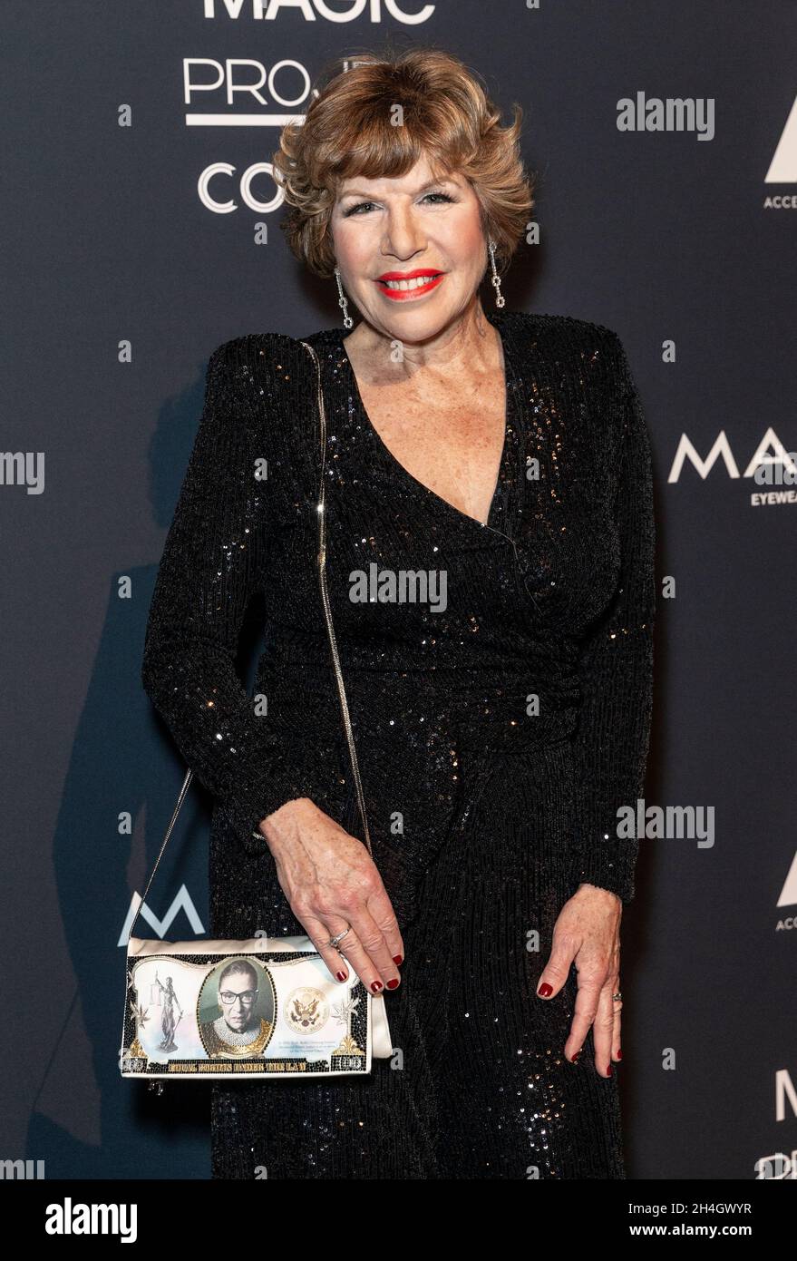 New York, NY - November 2, 2021: Designer Sharon Wilkens attends the ...
