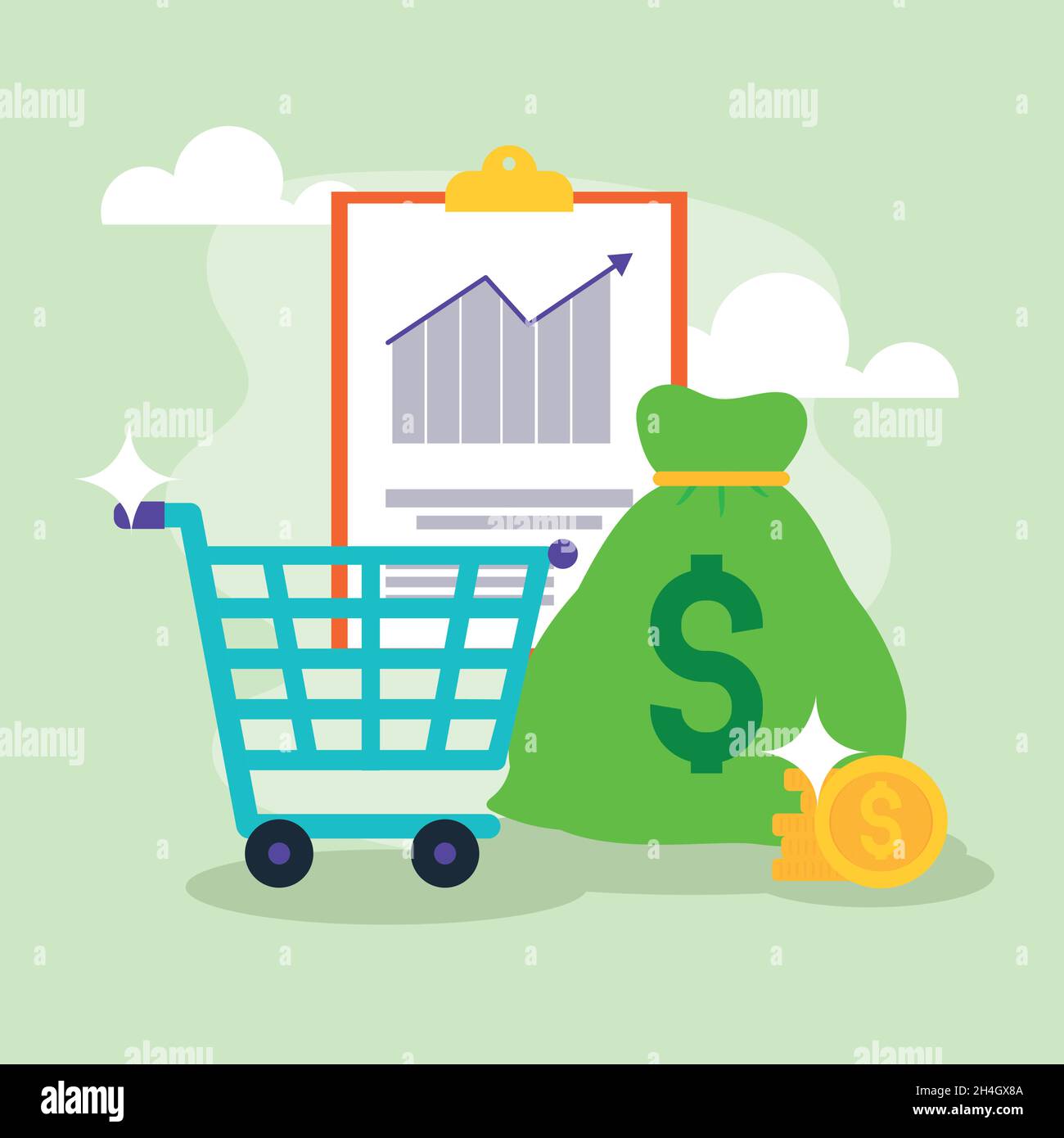 Cute wallet Stock Vector Images - Alamy