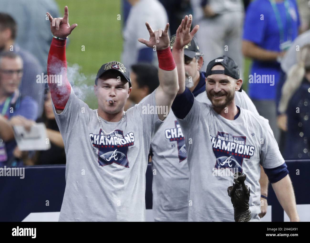 Joc pederson world series hi-res stock photography and images - Alamy
