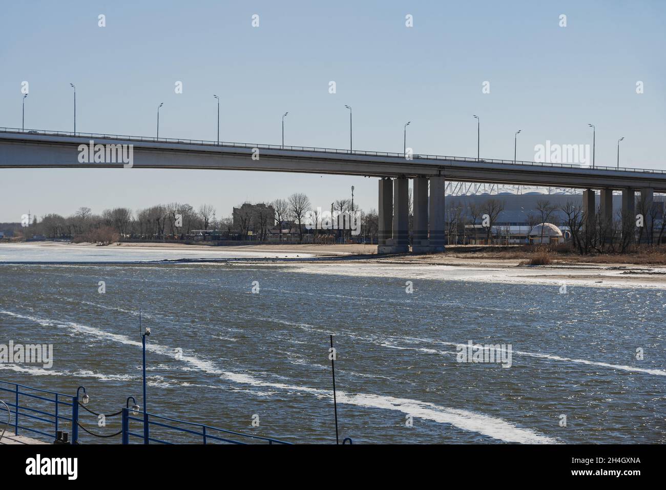 Voroshilovsky bridge hi-res stock photography and images - Alamy