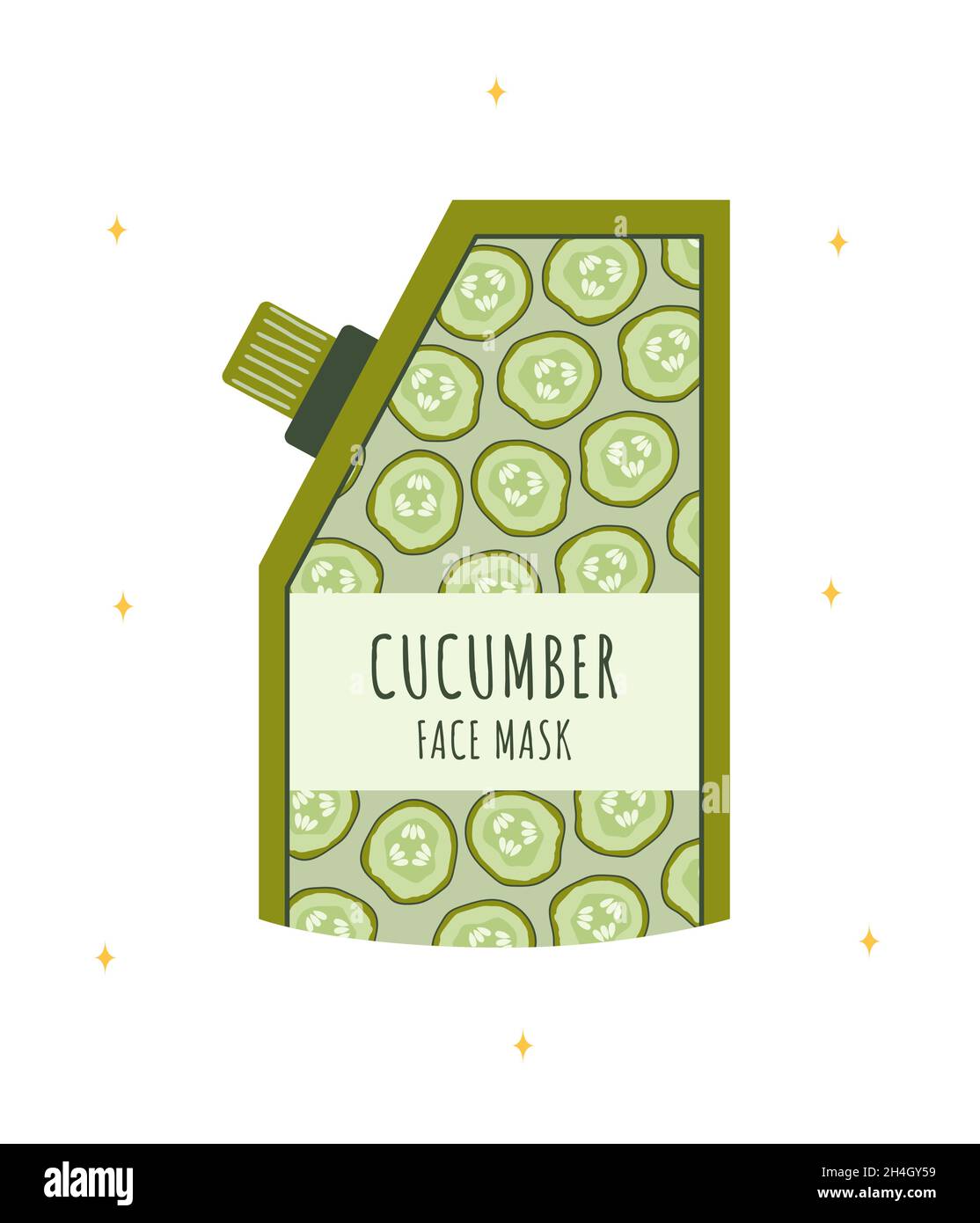 Cucumber peeling Stock Vector Images - Alamy