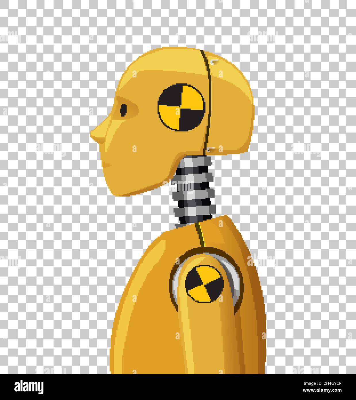 Car crash test dummy damage Stock Vector Images - Alamy