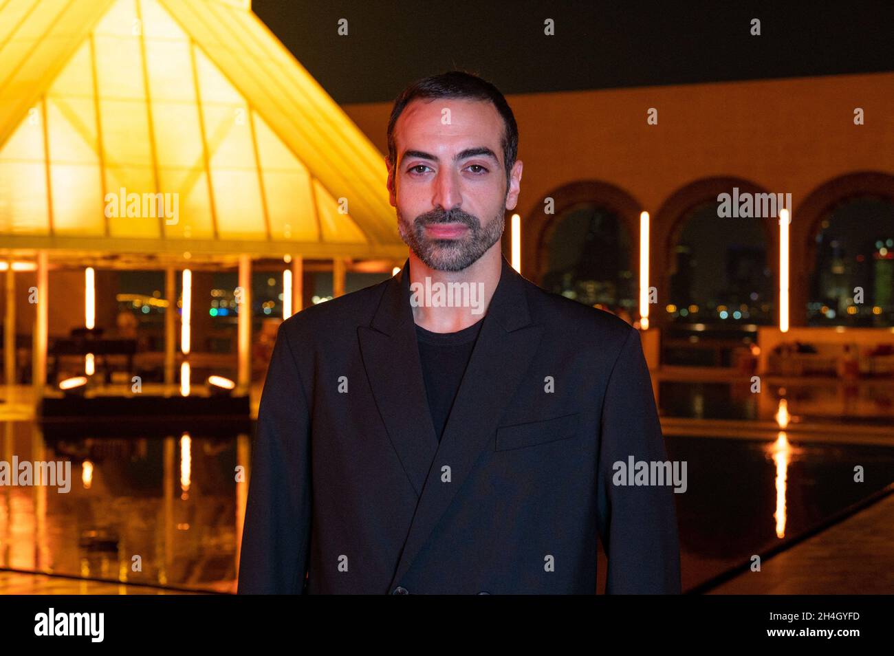 Doha, Qatar, November 2, 2021. Saudi film producer Mohammed Al Turki ...
