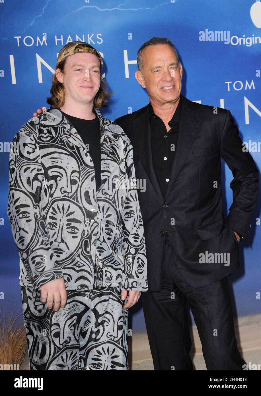 Los Angeles, CA. 2nd Nov, 2021. Caleb Landry Jones, Tom Hanks at ...