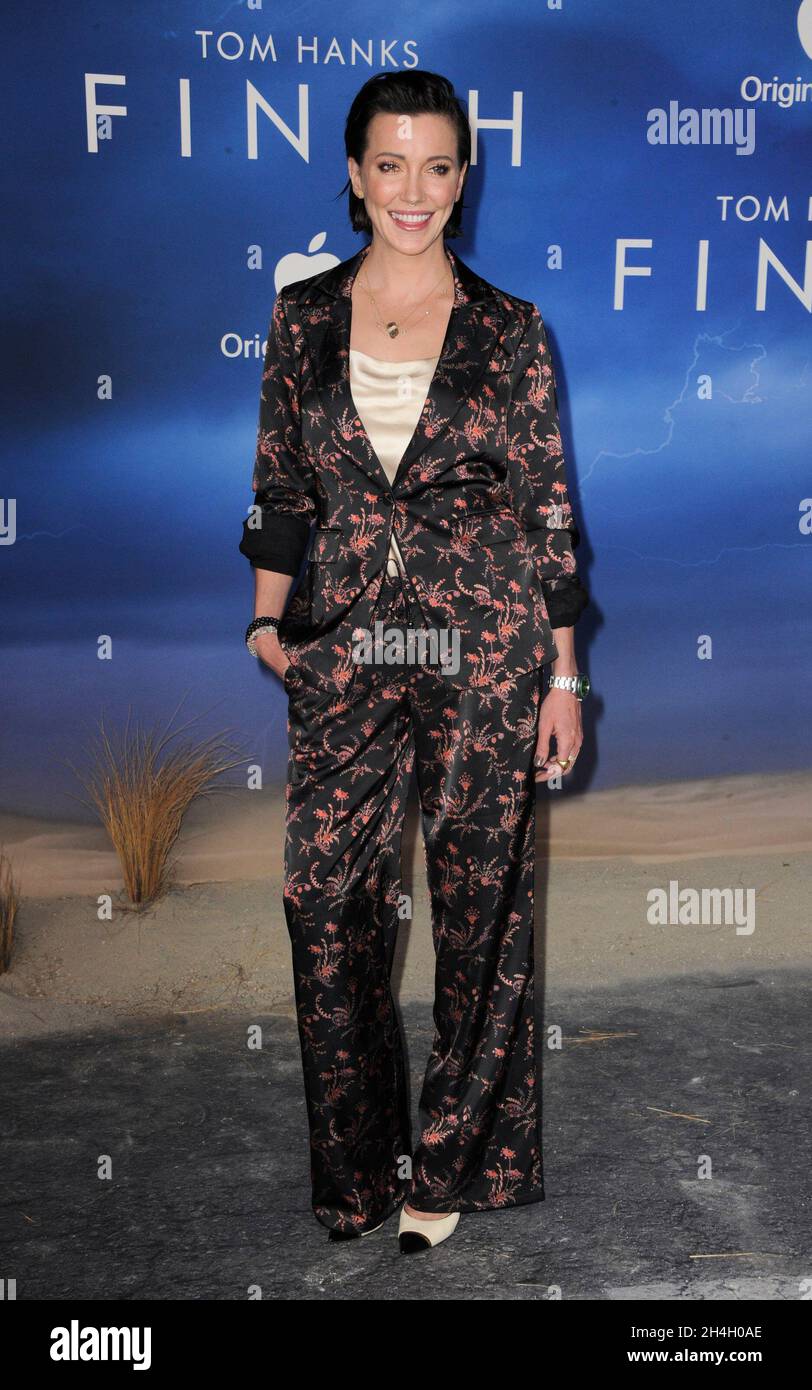 Los Angeles, CA. 2nd Nov, 2021. Katie Cassidy at arrivals for FINCH ...